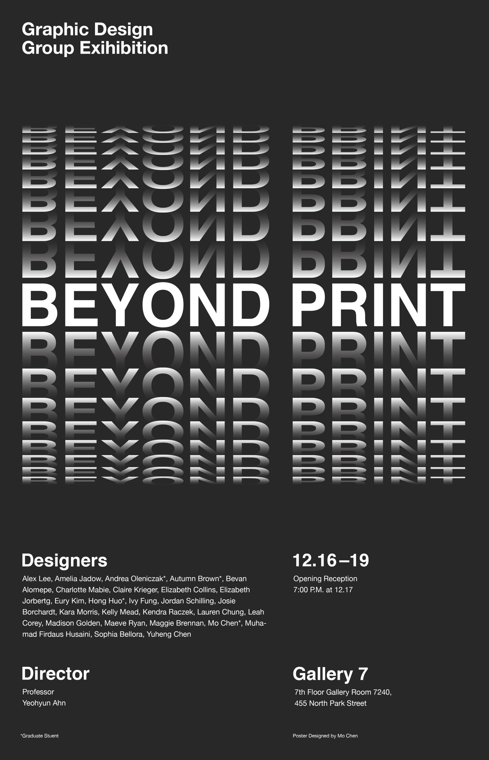 Graphic Design Group Exhibition: Beyond Print - UW ART