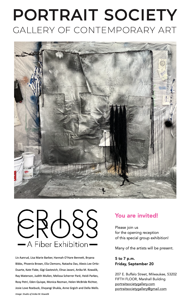 The Portrait Society Gallery presents SEAMS II: Criss Cross - A Fiber ...