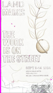 Land Marks: the Work is on the Street - Master of Fine Arts Thesis ...