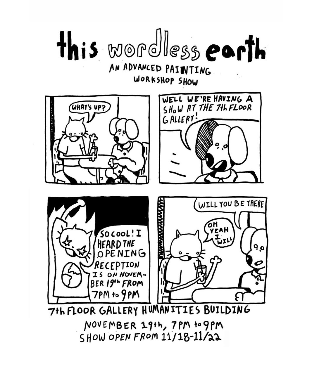 This Wordless Earth: An Advanced Painting Workshop Show - UW ART