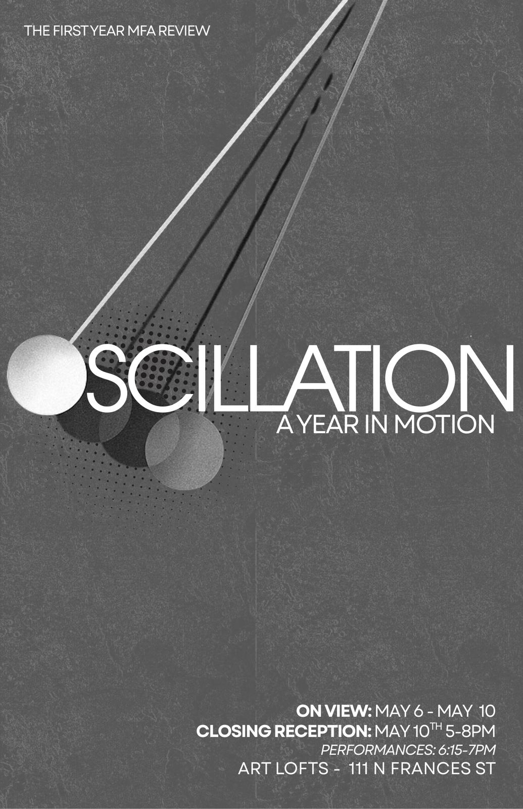 Oscillation: A Year in Motion—The First Year MFA Review Exhibition - UW ART